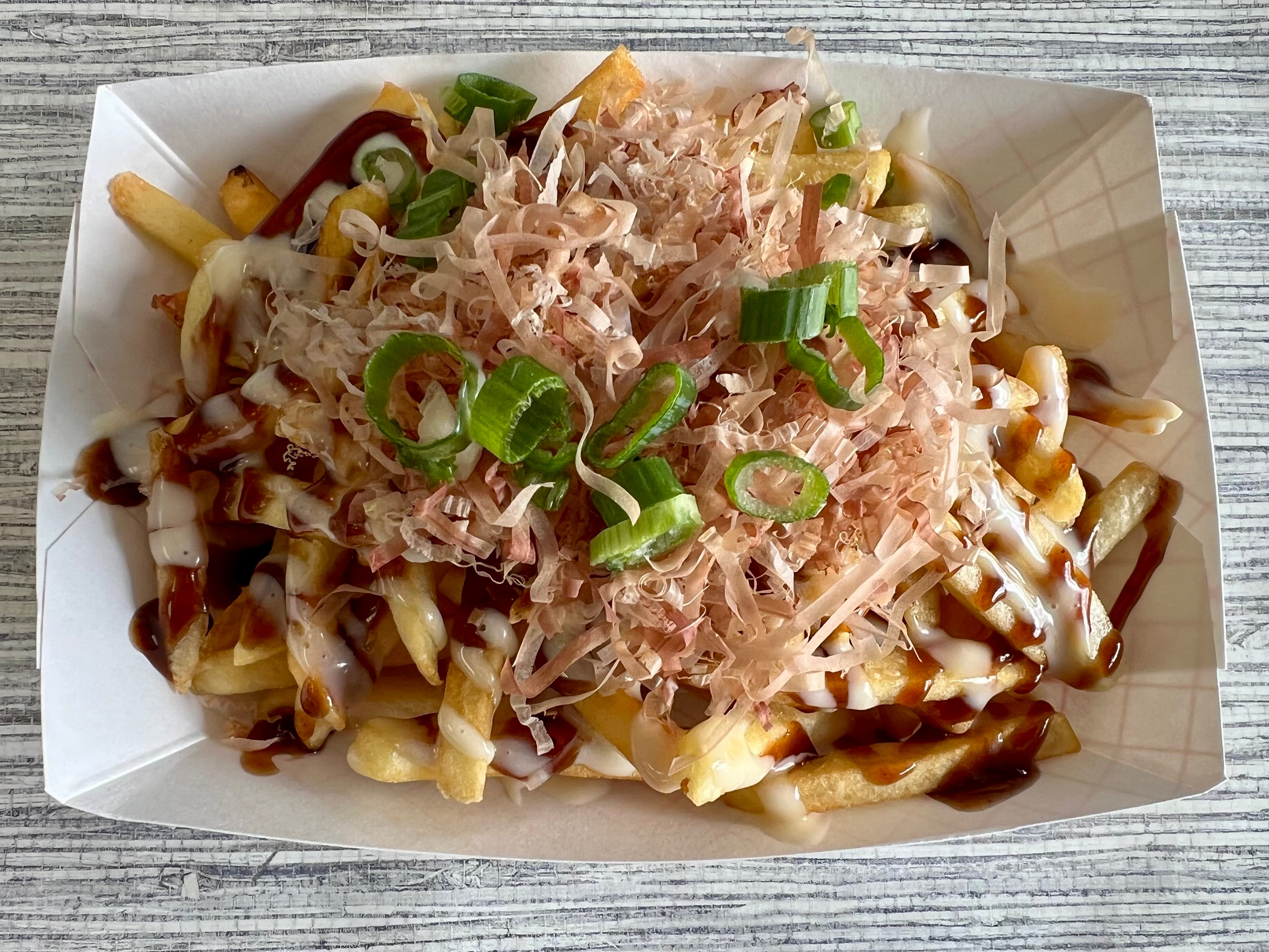 Okonomi Fries | The Poke Shack